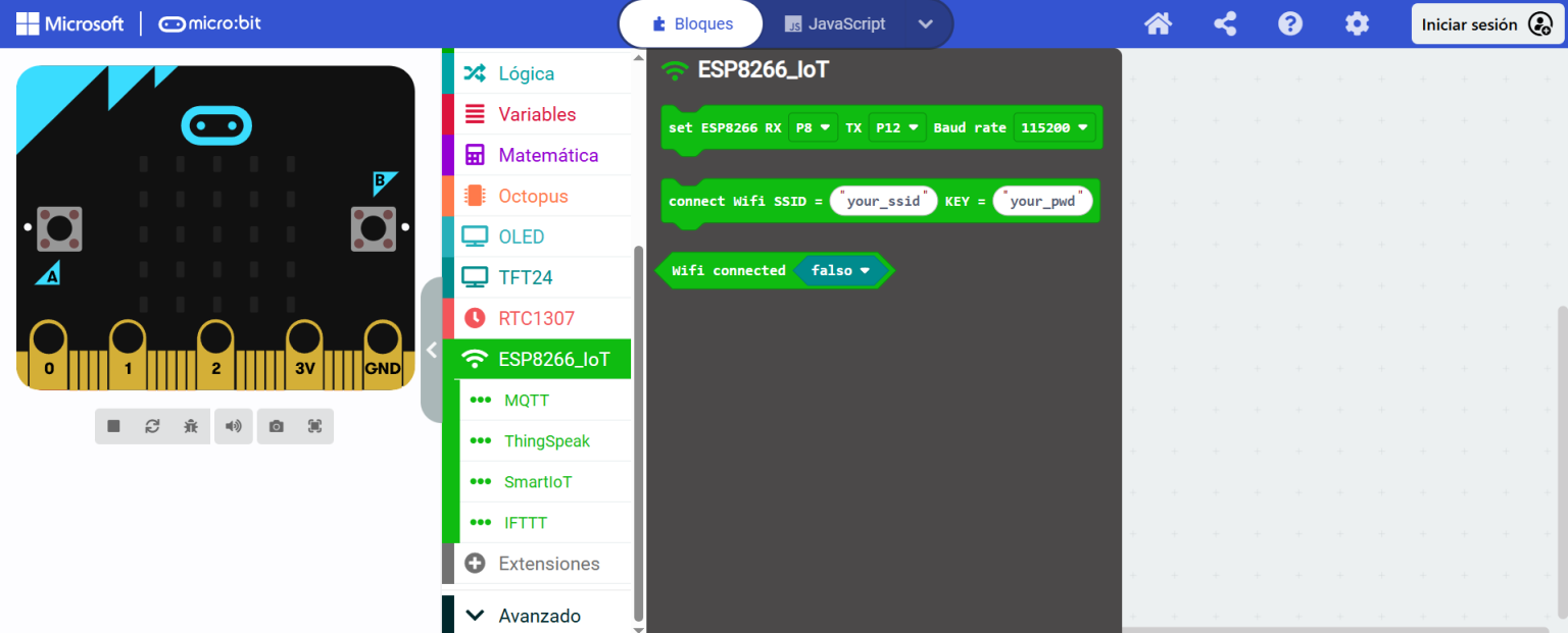 Extensión IoT:bit – Microbit
